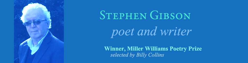 Stephen Gibson | Poet and Writer